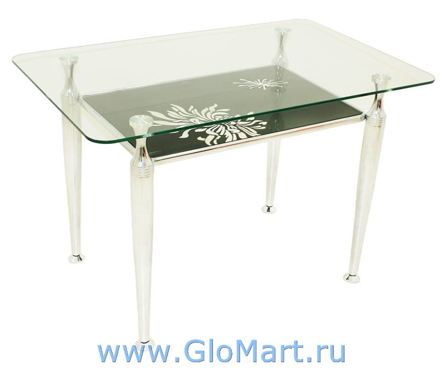 Стол из закаленного стекла BT-4003 - купить в Москве, GloMart.ru